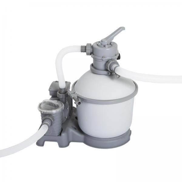 Bestway 5m x 3.6m x 1.2m Hydrium™ Oval Steel Wall Pool with 1000gal ...