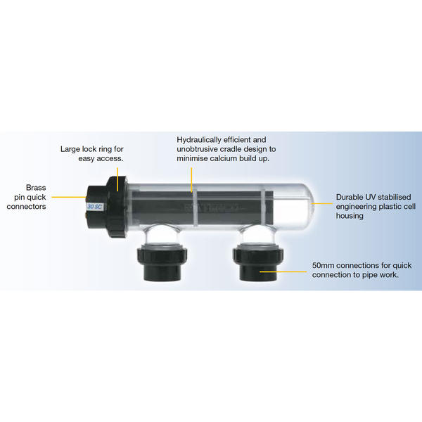 Waterco Hydrochlor 25A TS - Salt Water Chlorinator - Shop Now