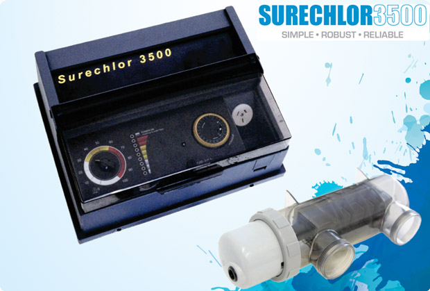 Poolrite Surechlor S3500 RP 35 g/h Chlorinator - Retrofits All Enduro ...